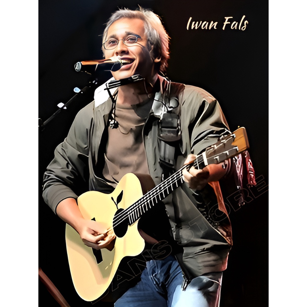 Jual POSTER IWAN FALS / HIASAN DINDING DEKORASI RUANGAN/ POSTER TEMPEL ...