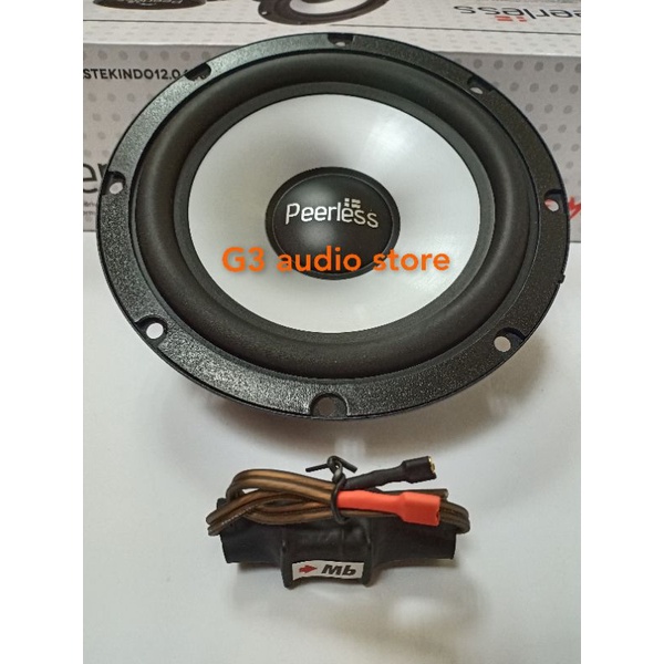 Jual Speaker Midbass Peerless EC17 original include Crossover | Shopee ...