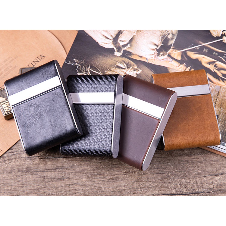 Jual Tempat Rokok Kotak Rokok Tingwe Slim Leather Premium Elegant ...