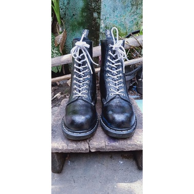 Jual Dr martens 1919 Vintage Ruboff steel toe white stitch docmart ...