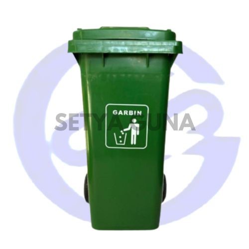 Jual Sulo Tempat Sampah Garbin Dust Bin Tanpa Pedal Hijau - 120 Liter ...
