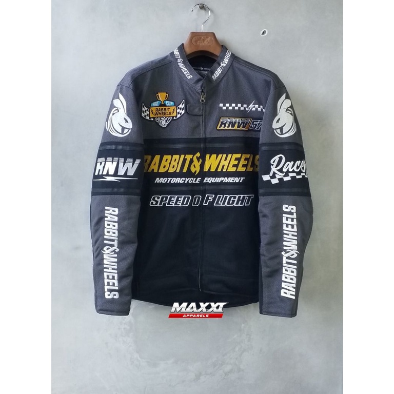 Jual Jaket motor rabbit and wheels - BB [70kg - 80kg] | Shopee Indonesia