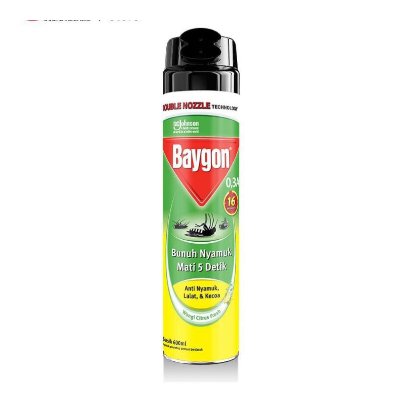 Jual BAYGON AEROSOL 600 ML Semprotan Nyamuk | Shopee Indonesia