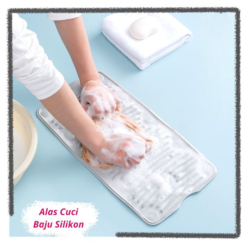 Jual Papan alas cuci baju elastis silikon multifungsi | Shopee Indonesia