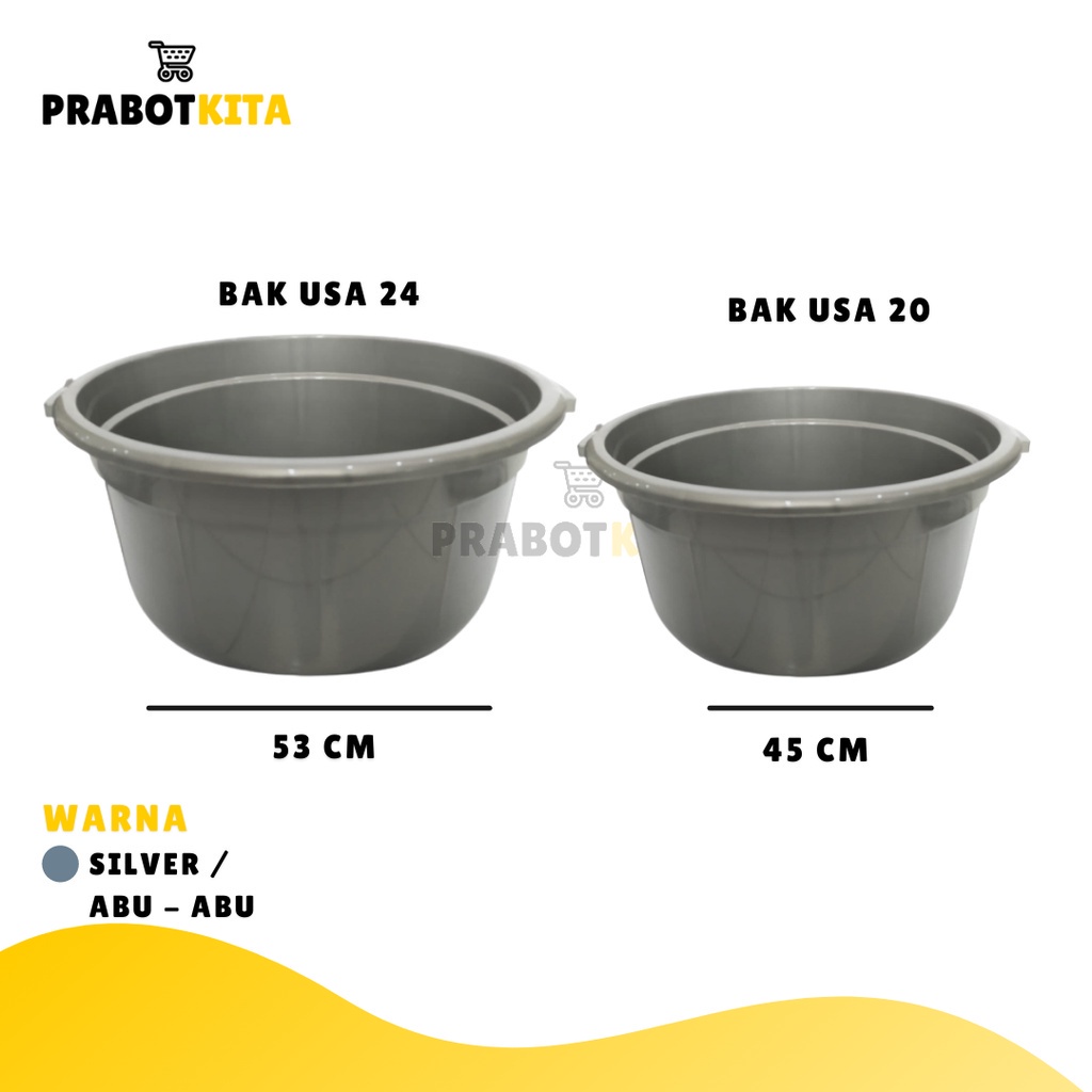 Jual Bak Besar USA 20 & 24 - MKW & ZLG / Bak Cuci Baju / Bak Mandi ...