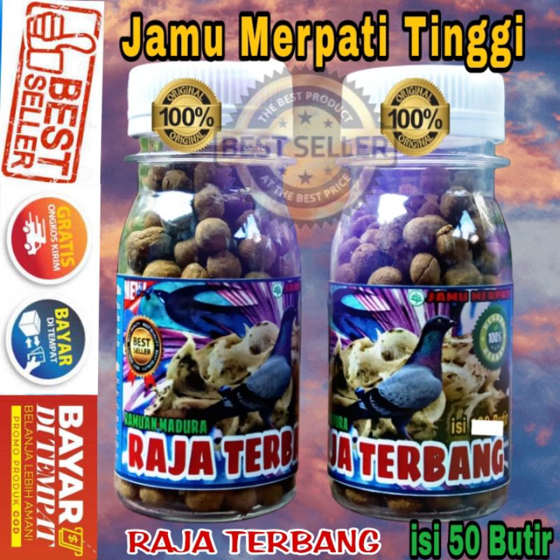 Jual JAMU MERPATI RAJA TERBANG TINGGI isi 50 ButirDoping Merpati tinggi ...