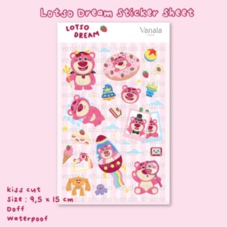 Jual Lotso Sticker Sheet / Sticker set Lotso / Sticker Tumblr / Sticker ...