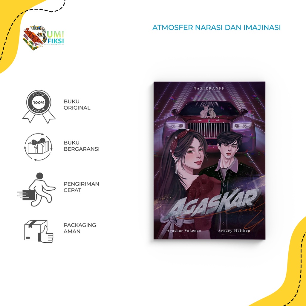 Jual Buku Novel AGASKAR - Nazieranff - Black Swan Books | Shopee Indonesia