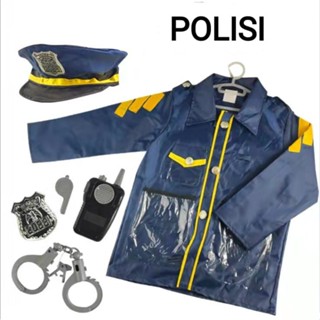Jual Kostum Profesi Polisi Anak Aksesoris Seragam Cosplay Police ...
