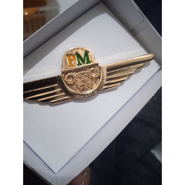 Jual brevet pin wing lencana pm hartib polisi militer pm | Shopee Indonesia