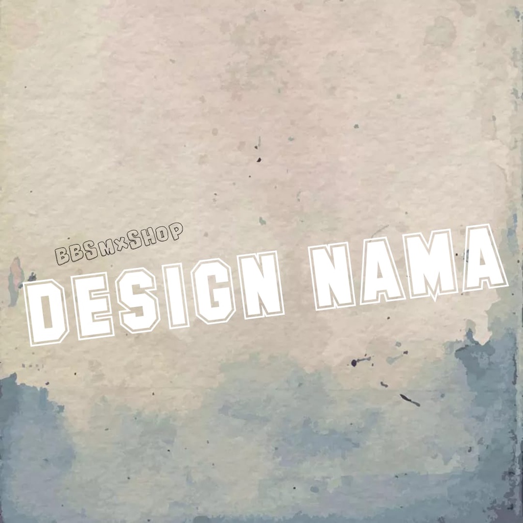 Jual LINK UNTUK DESIGN NAMA/DESIGN NOMOR/DESIGN STRIPING/DESIGN WARNA ...