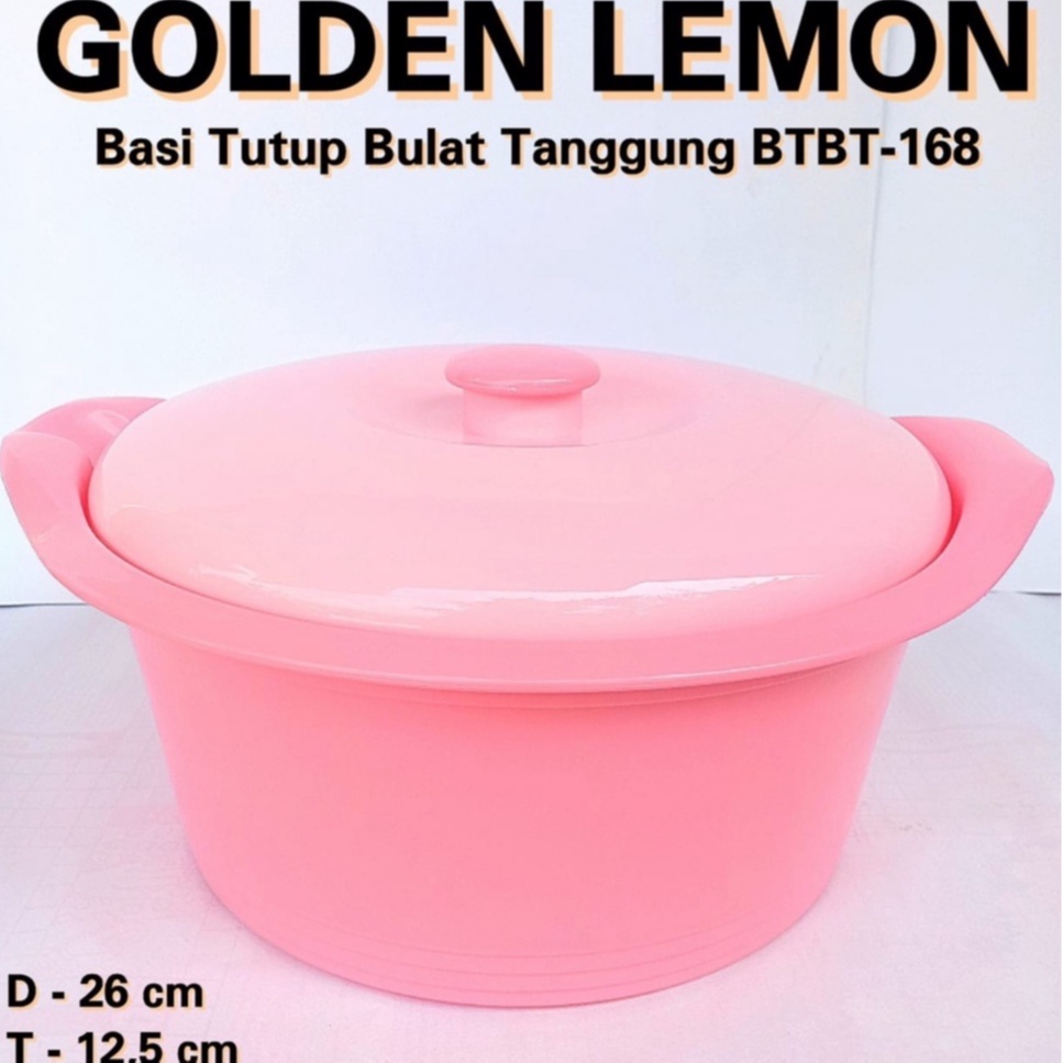 Jual Mangkok Golden Lemon Wadah Saji / Tempat Makanan / Basi Tutup ...