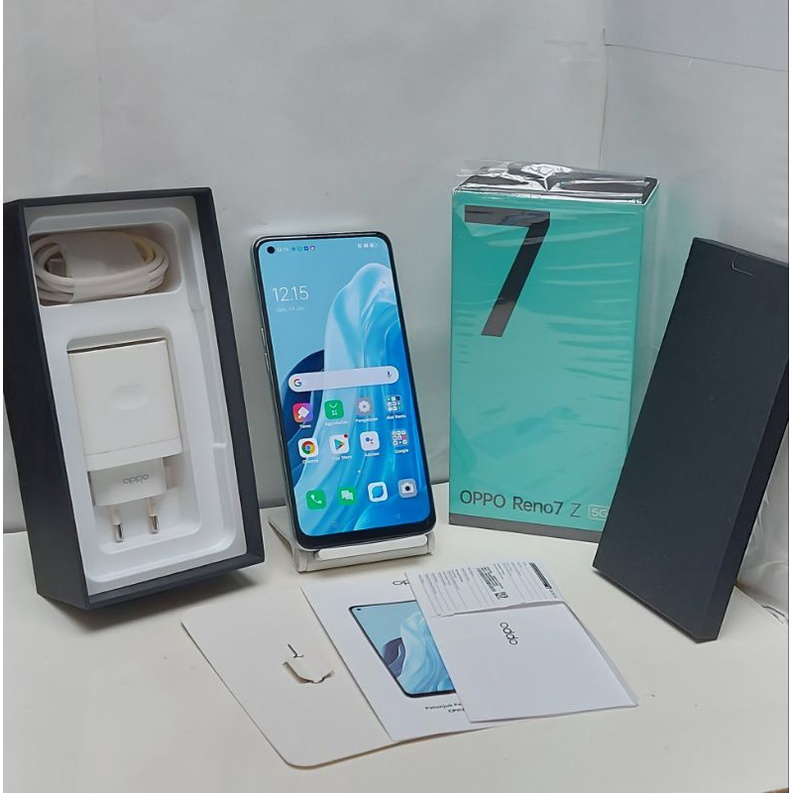 Jual Oppo Reno 7z 5G Ram 8+3GB/128GB Second Fullset Super mulus Resmi ...