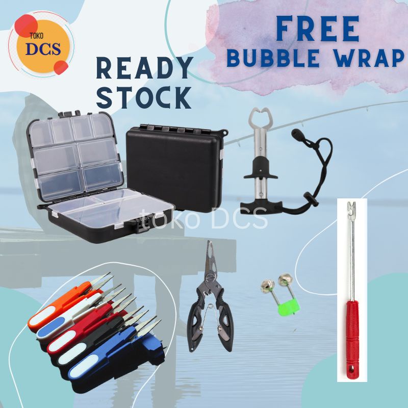 Jual Set Alat Pancing Peralatan Mancing Lengkap Memancing Gunting Tang ...