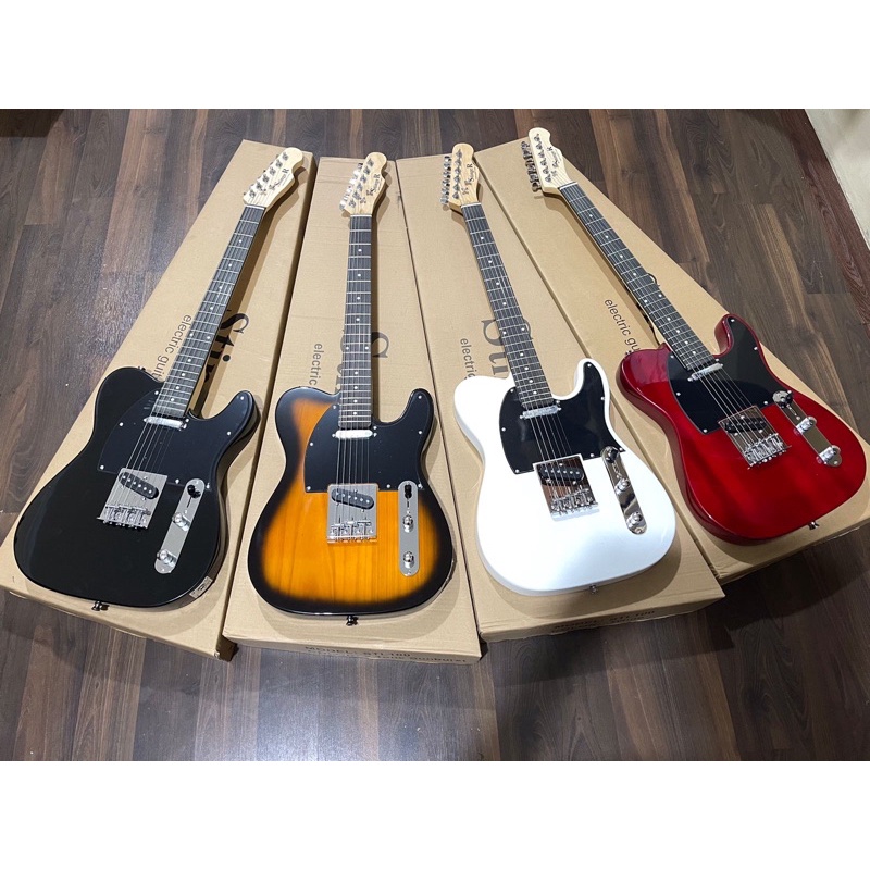 Jual Gitar Listrik Model Telecaster MERK STRINGER STL ORIGINAL | Shopee ...