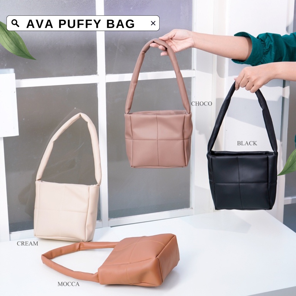 Jual Ava Tas Korea Puffy Bag | Shopee Indonesia