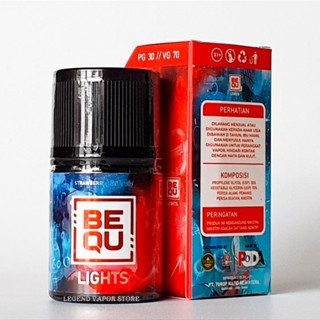 Jual FREEBASE - LIQUID BEQU LIGHTS Strawberry Honeydew 60ML 3MG ...
