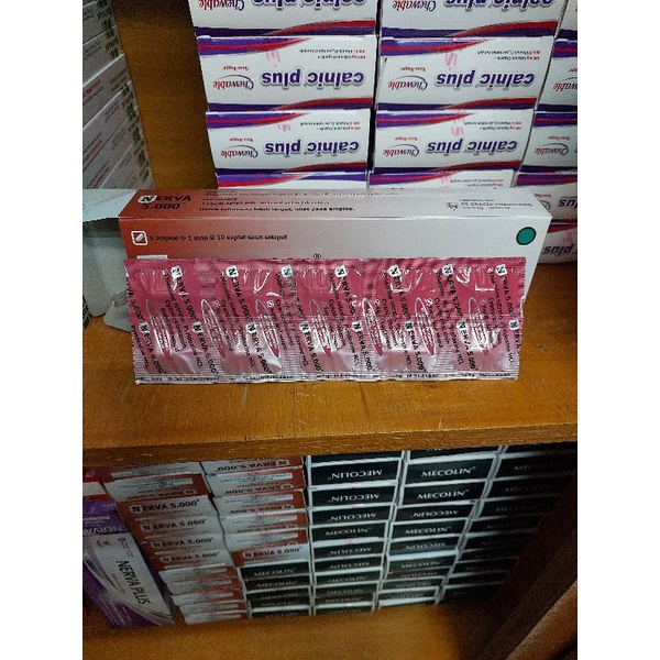 Jual Nerva 5000/strip vitamin | Shopee Indonesia
