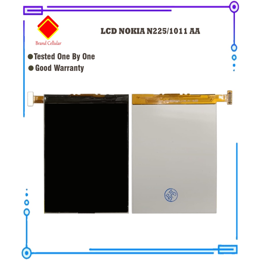 Jual LCD NOKIA N225 - 1011 AA - LCD ONLY NOK | Shopee Indonesia