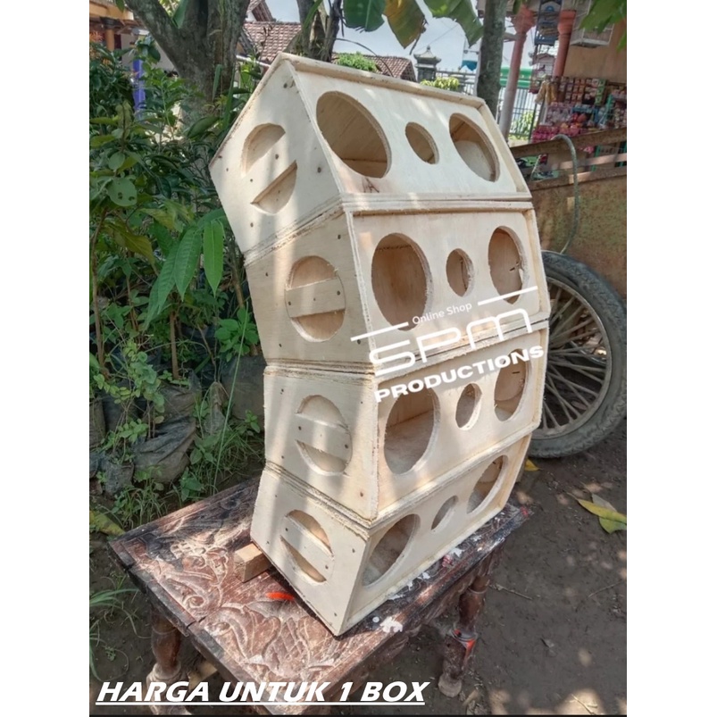 Jual Box Speaker 4 inch Line Array Double Tweeter Bulat 2 inch | Shopee ...