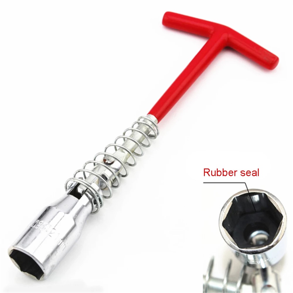 Jual Kunci Busi 16mm Flexible Spark plug spanner Kunci Busi Motor Mobil ...