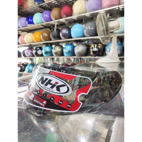 Jual KACA FLAT NHK TERMINATOR 2 SILVER ORIGINAL / VISOR FLAT NHK ...