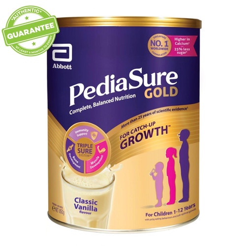 Jual PediaSure TripleSure Milk Powder - Classic Vanilla 850g Singapore | Shopee Indonesia
