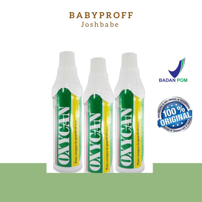 Jual Oxycan Oksigen Oxygan Oxygen portable Oxycan Regular Hijau / Sesak ...