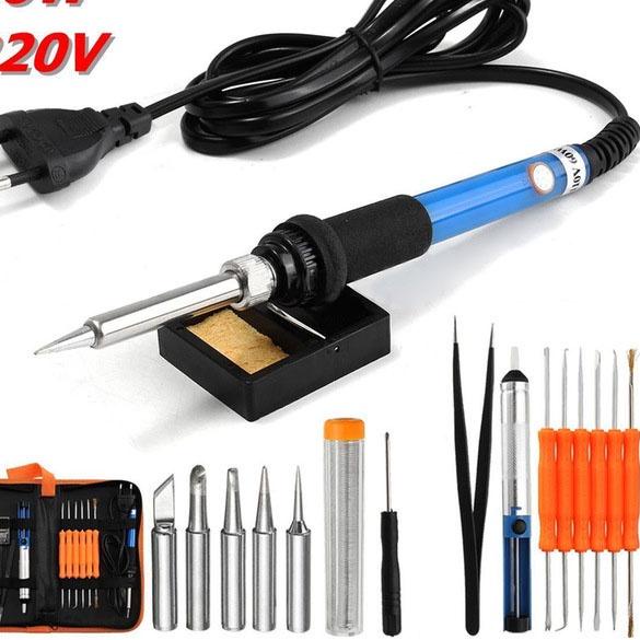 Jual Langsung Order Peralatan Solder Listrik Kit 7 in 1 60W 220V Tools ...