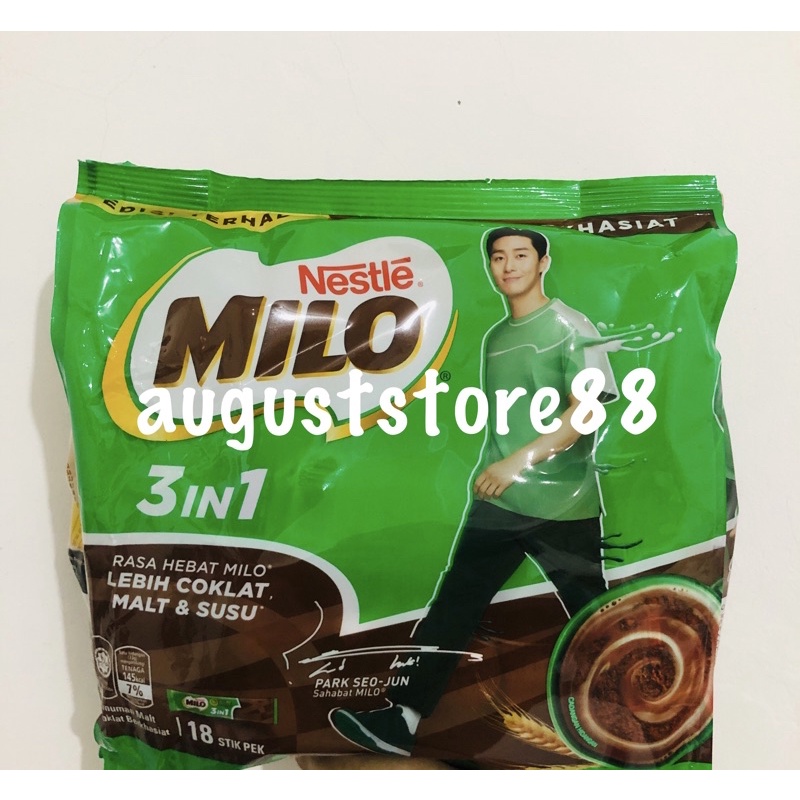 Jual Milo 3 in 1 Malaysia (18 sachet) | Shopee Indonesia
