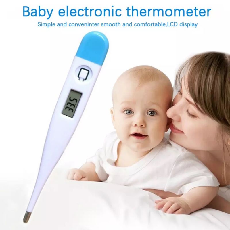 Jual THERMOMETER DIGITAL ALAT PENGUKUR SUHU BADAN TUBUH BAYI BABY ANAK ...