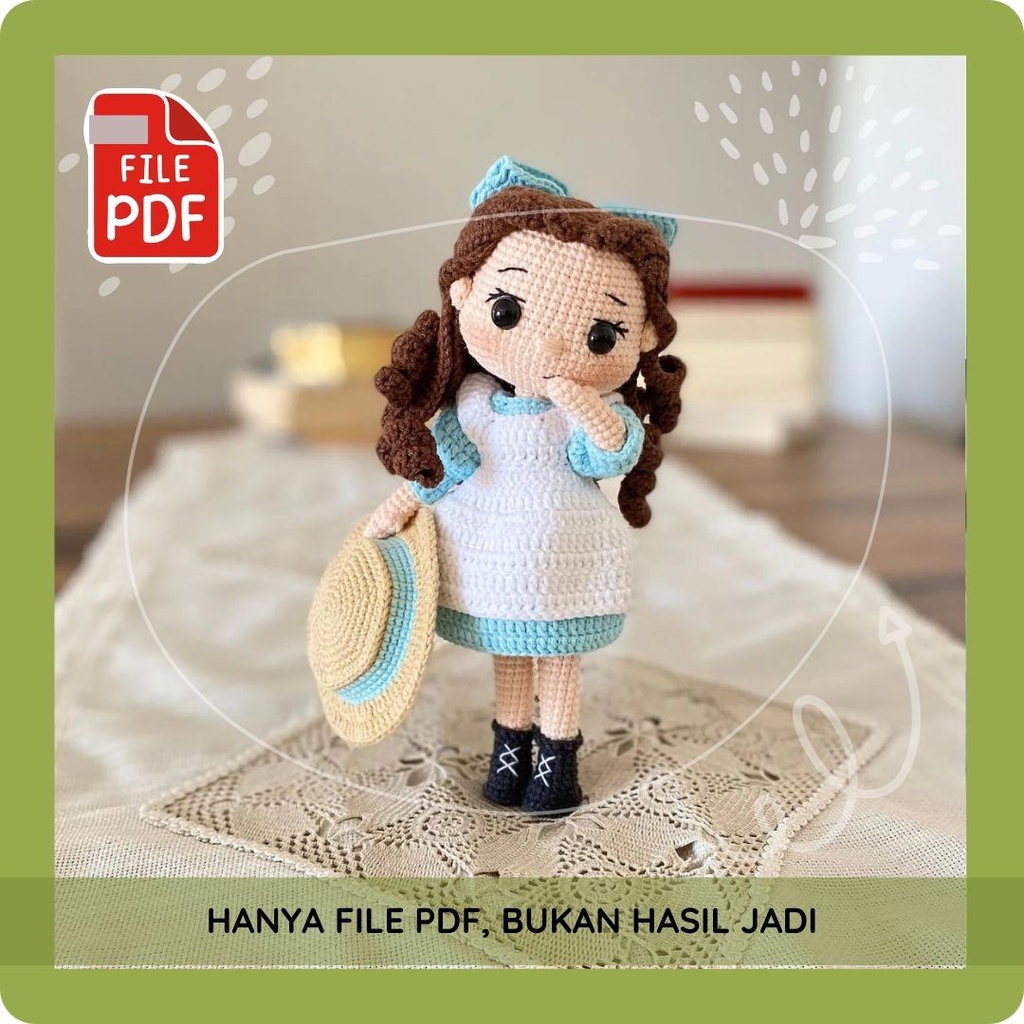 Jual Diana Barry Doll series | membuat boneka | AMIGURUMI CROCHET ...