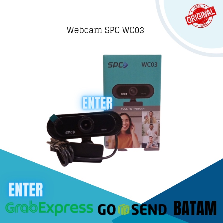 Jual Webcam SPC WC03 1080HD | Shopee Indonesia