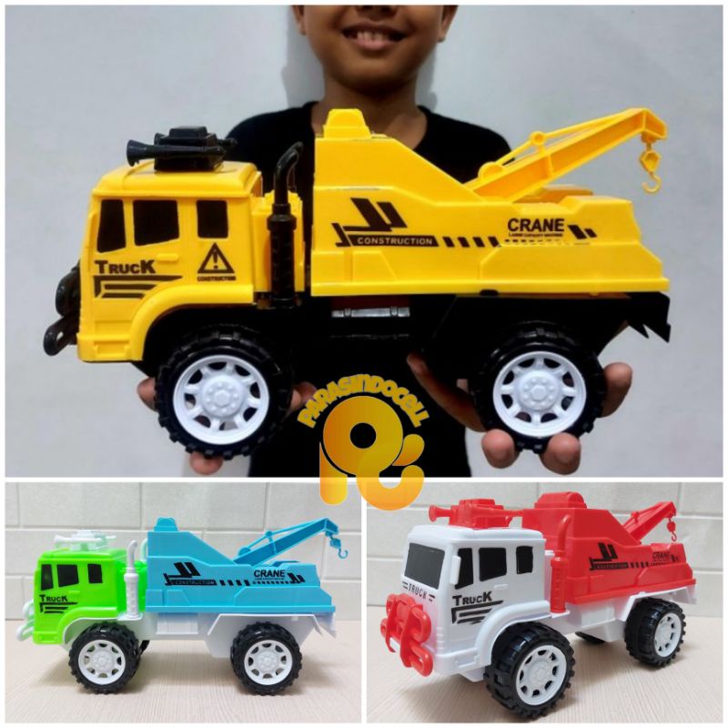 Jual Mainan Truk Derek Mobilan Anak Laki Truk Towing Tarik Simulasi ...