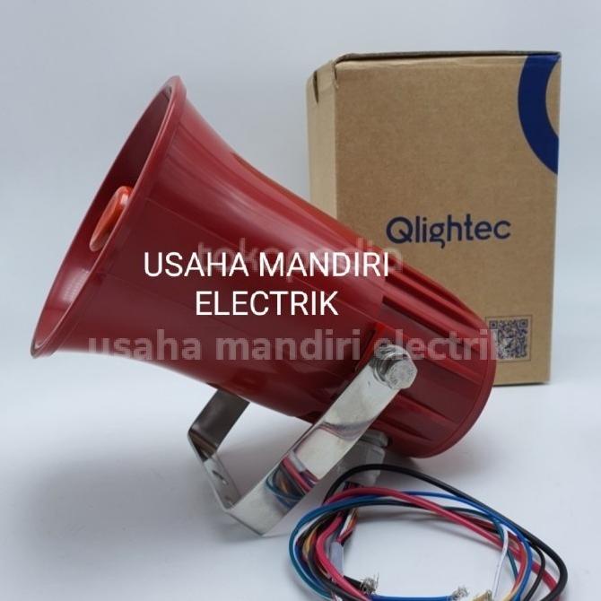Jual SRN-WS - LC. SIRINE QLIGHT SRN. ELECTRIC HORN SPEAKER, 220VAC/24VDC | Shopee Indonesia
