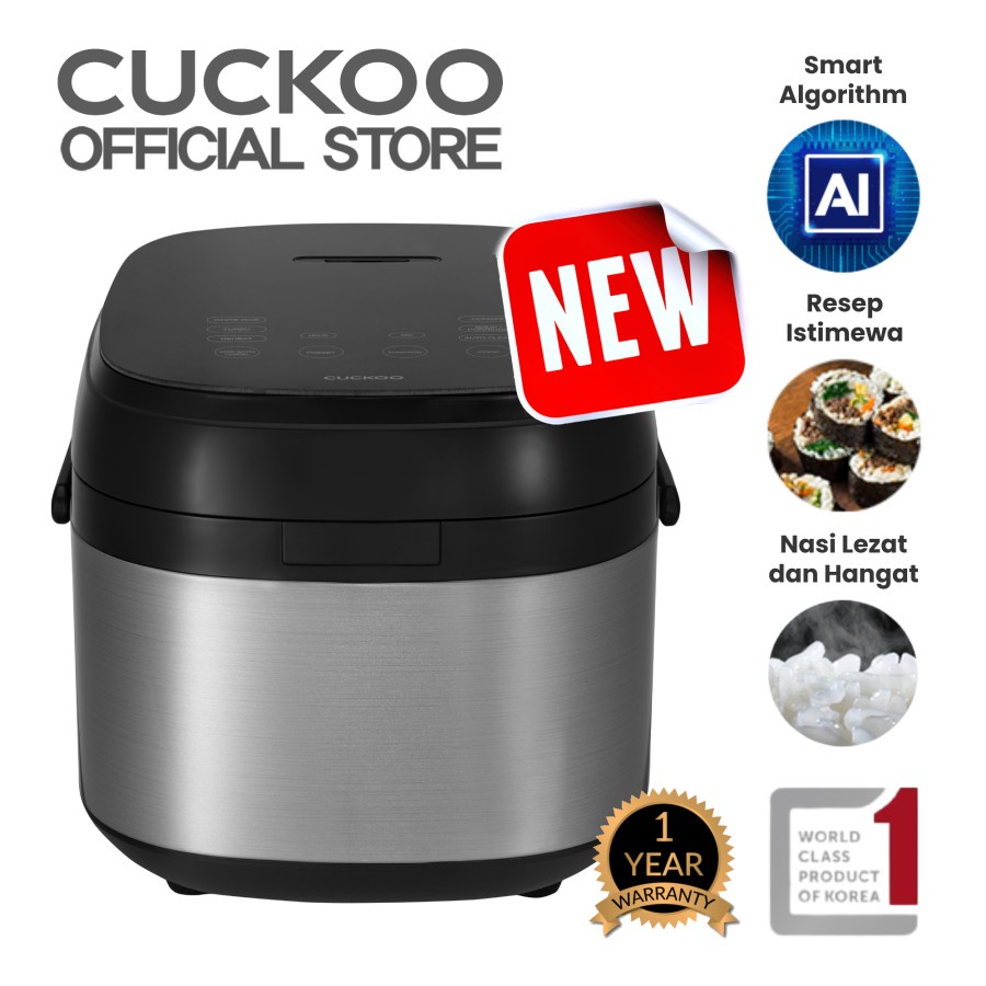 Jual CUCKOO Digital Rice Cooker 1.8 L CR-1050F No.1 in Korea | Shopee ...