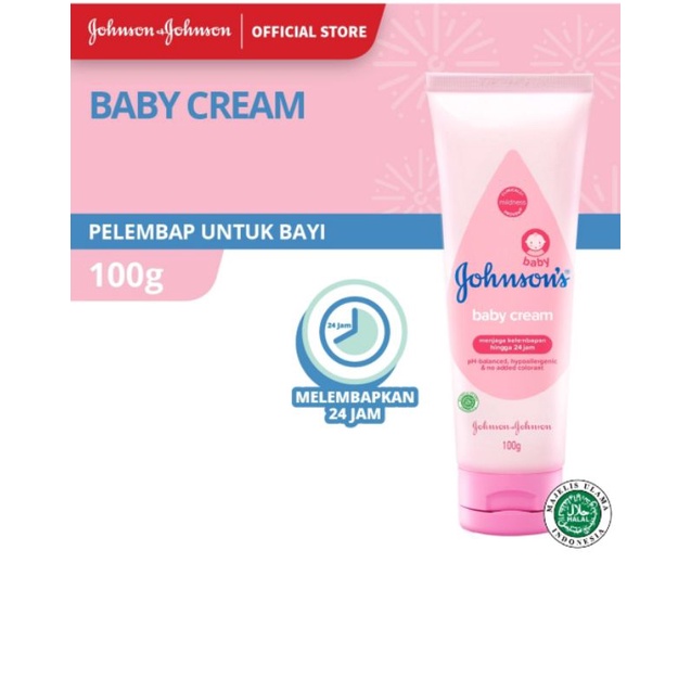 Jual JOHNSONS BABY Cream Regular 100g | Shopee Indonesia