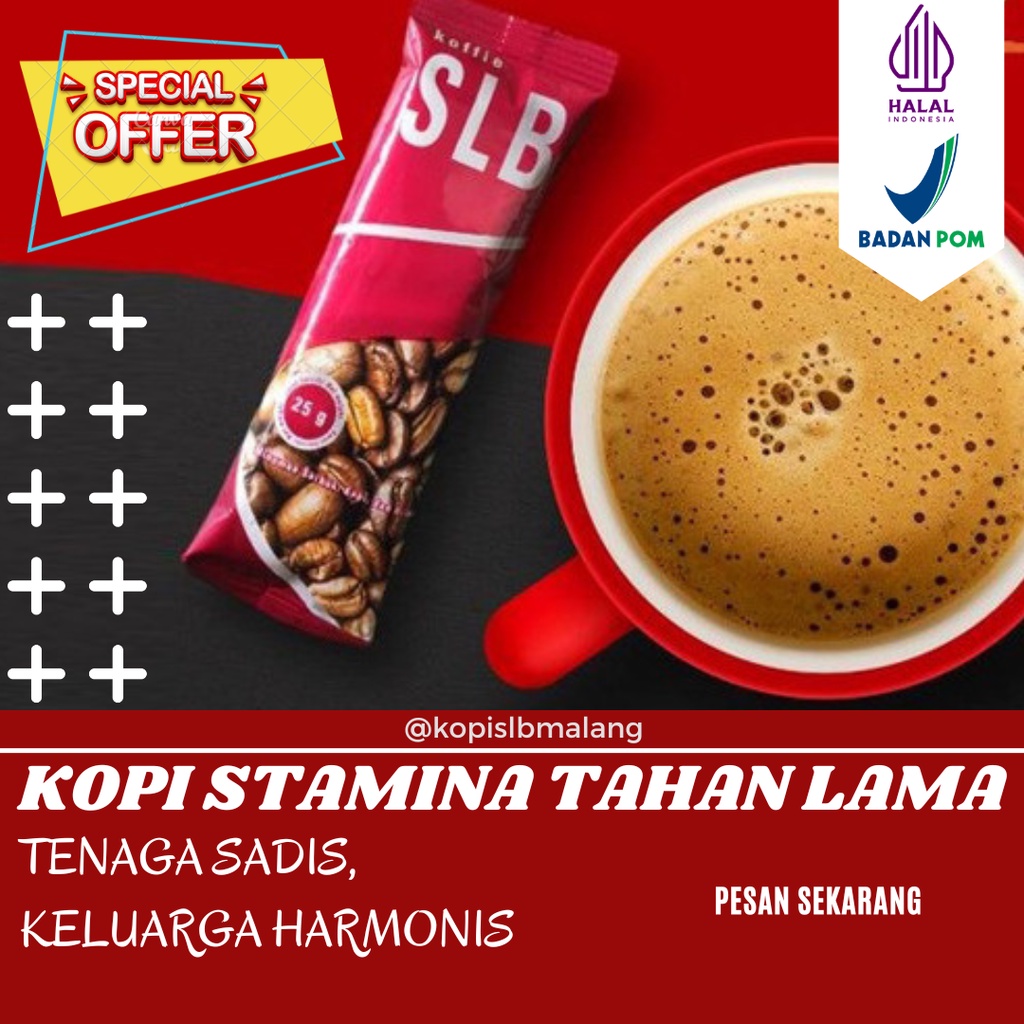 Jual Koffie SLB, Kopi SLB, Kopi Ginseng Tahan Lama 1 Sachet | Shopee ...