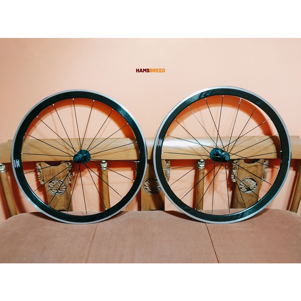Jual Wheelset Rujixu 40mm 700c Rim Brake Alloy Sepeda Road Bike ...