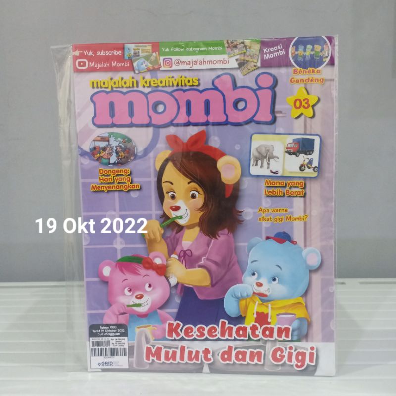 Jual majalah mombi edisi 19 Oktober 2022 | Shopee Indonesia
