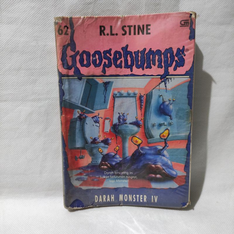 Jual Novel Goosebumps R.L.Stine - Darah Monster IV | Shopee Indonesia