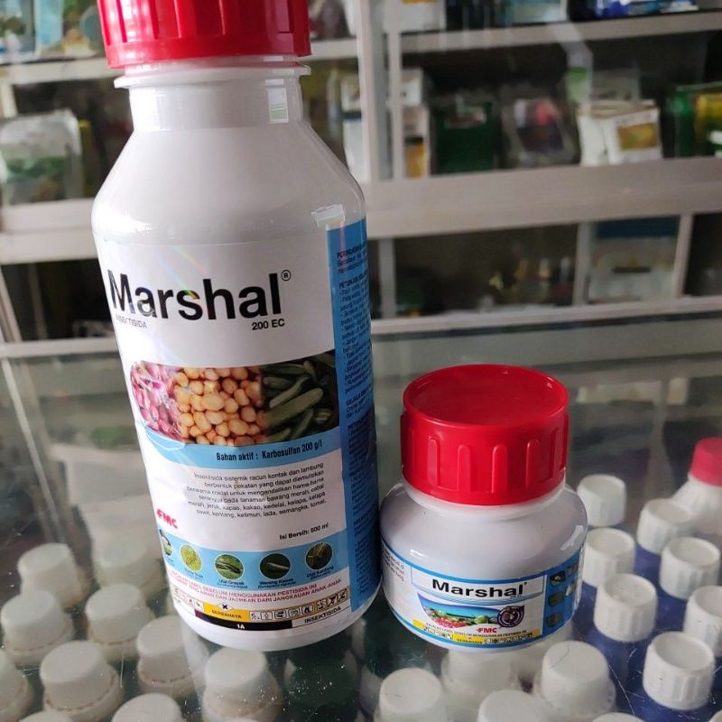 Jual Insektisida MARSHAL 200 EC 100ml dan 500ml Pembasmi Hama Serangga ...