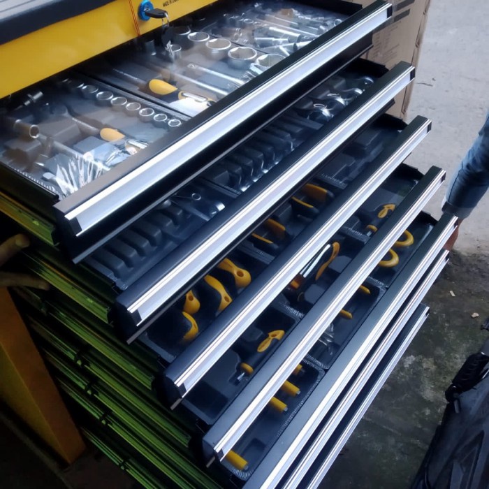 Jual SMATO TOOLKIT SET TROLLEY TOOLBOX KUNCI KUNCI FULL SET LEMARI ...
