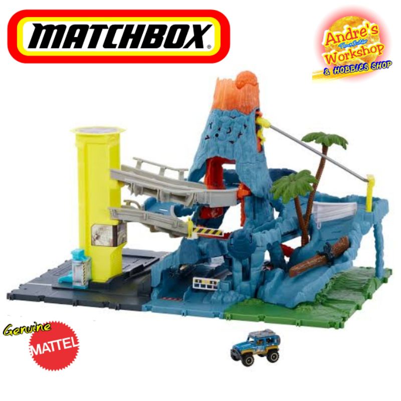Jual Hotwheels track Matchbox Volcano Escape ori Mattel ukuran BESAR ...
