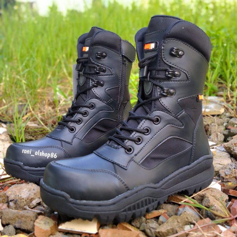 Jual SEPATU PDL SATPAM TNI AU AD AL POLRI SECURITY TERBARU 2022 SAFETY ...