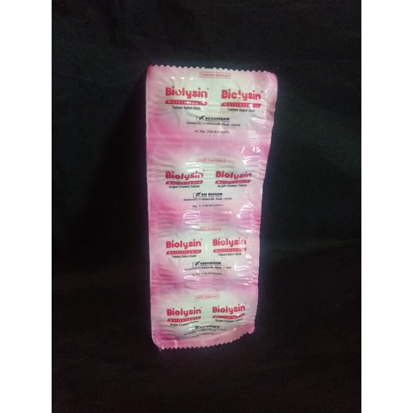 Jual Biolysin Multivitamin Tab | Shopee Indonesia