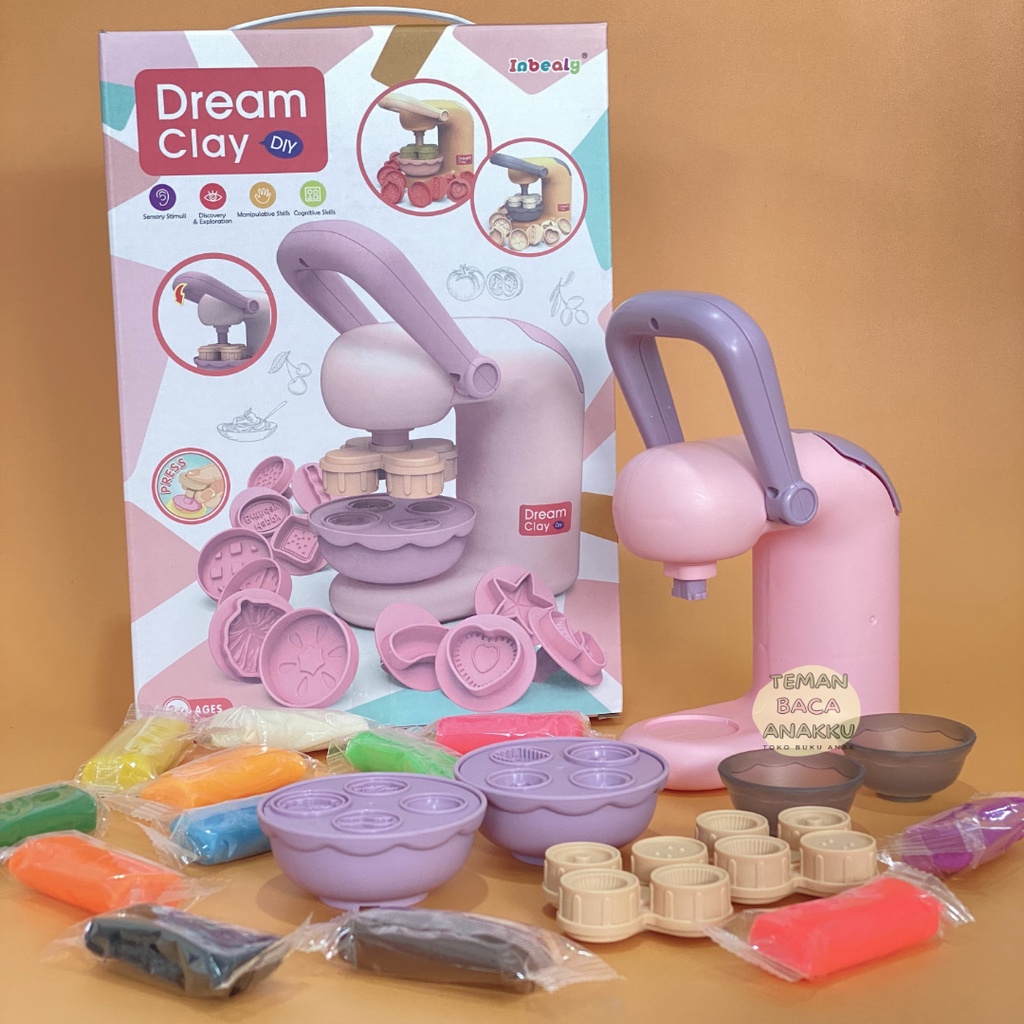 Jual Mainan Edukasi Anak Cetakan Cake Press Plastisin Play Dough ...