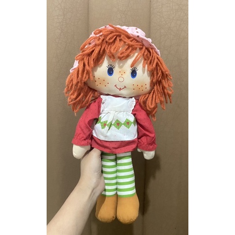 Jual Boneka Karakter Strawberry Shortcake Vintage Size 40cm Original ...