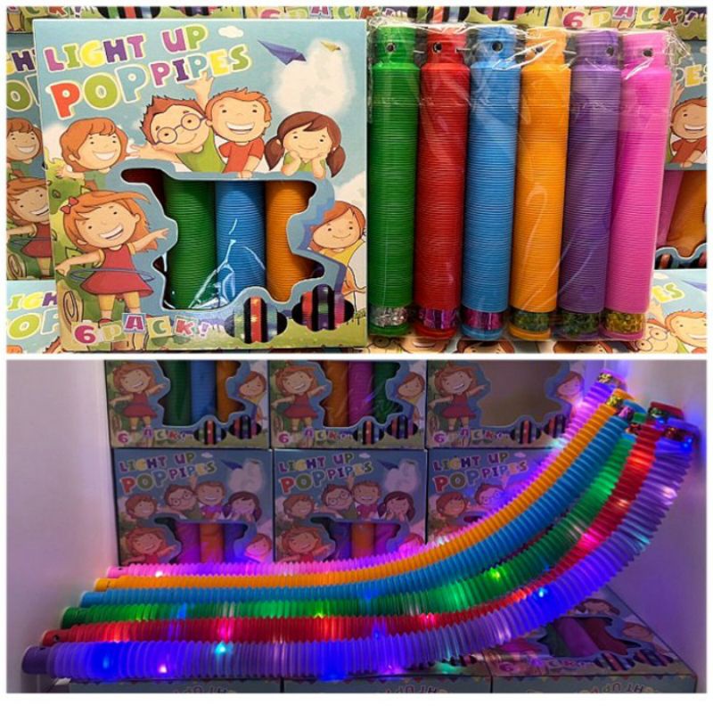 Jual Mainan PoP Light Viral - POP Tube Lights Pipa Selang Nyala Lampu ...