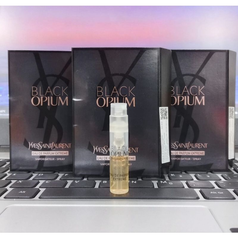 Jual Ysl Black Opium Vial Edp Extreme 1,2ml | Shopee Indonesia